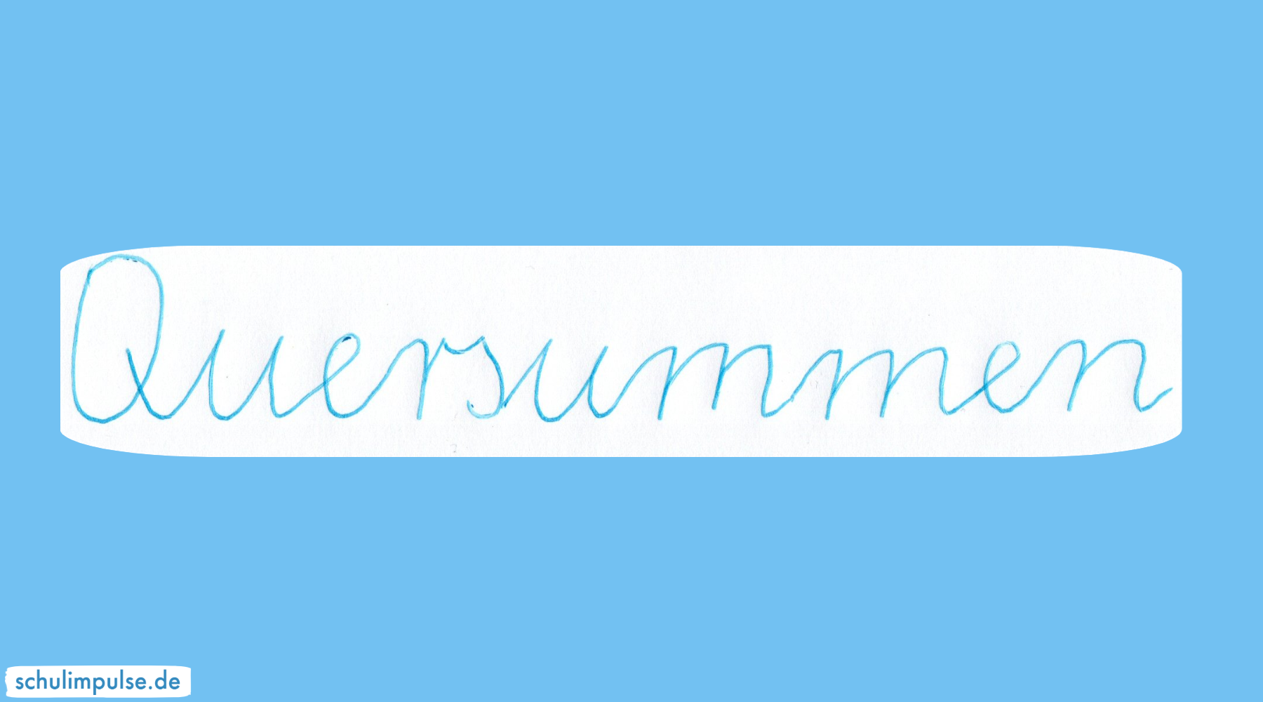 Druckschrift, Schreibschrift und Füller – Schulimpulse
